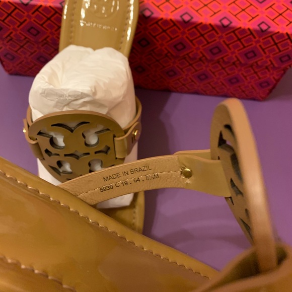 Tory Burch | Shoes | Nib Tory Burch Sand Miller Sandals | Poshmark